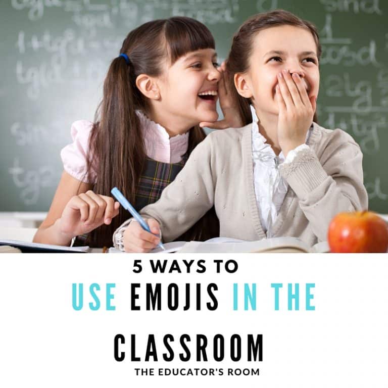 5 Ways to Use Emojis in the Classroom - The Educators Room